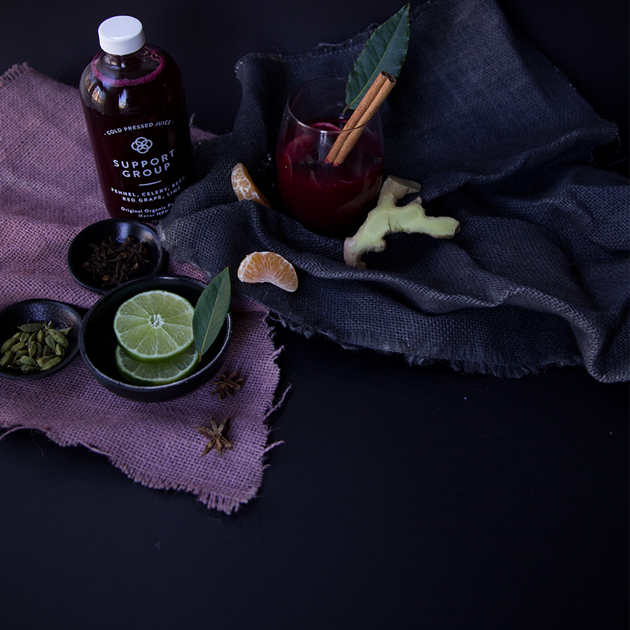 Mulled Juice | A Winter Cocktail Recipe | ELXR Juice Lab